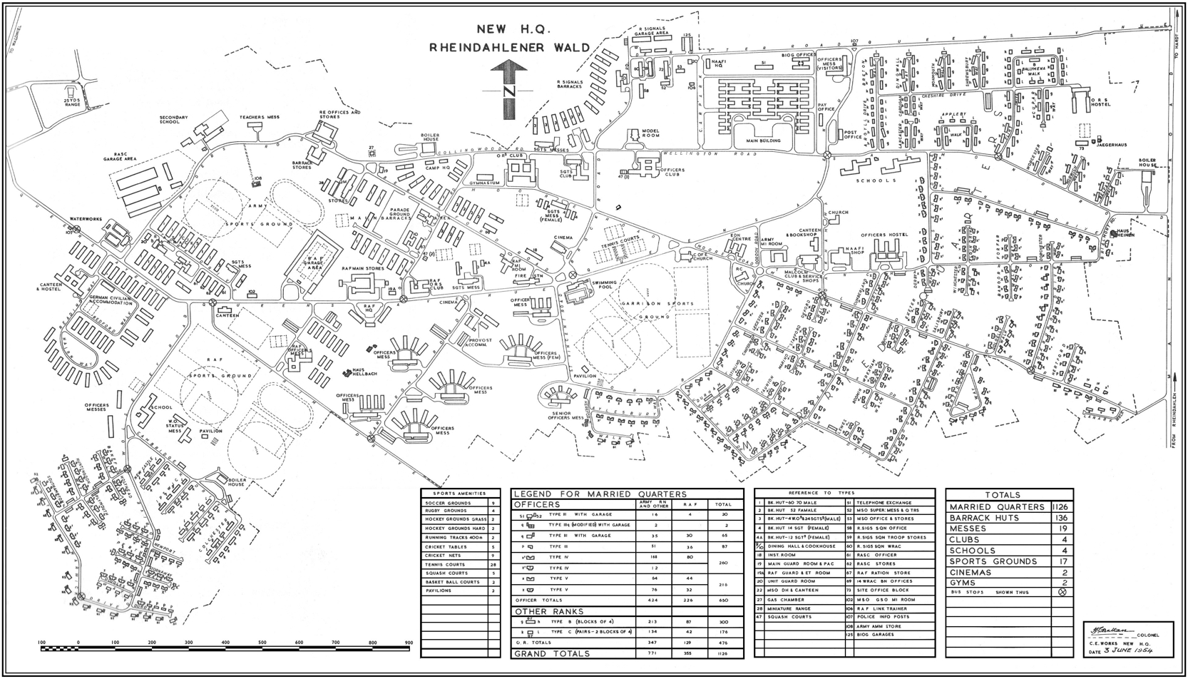 JHQ Maps – JHQ Rheindahlen Website