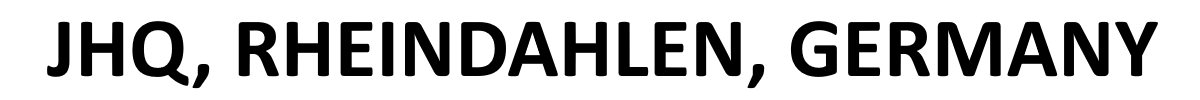 JHQ Maps – JHQ Rheindahlen Website