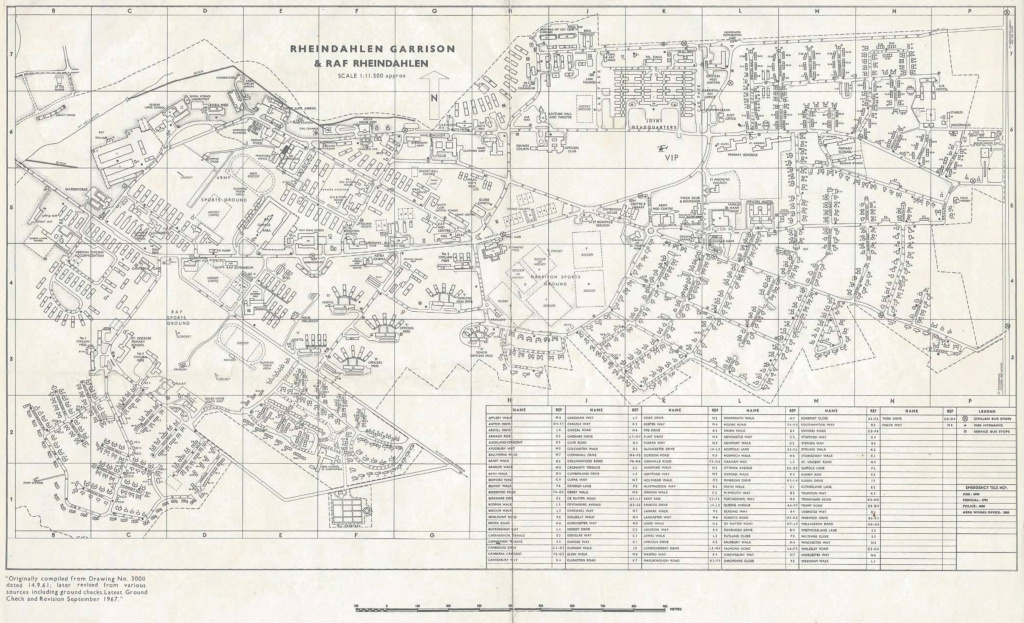 JHQ Maps – JHQ Rheindahlen Website