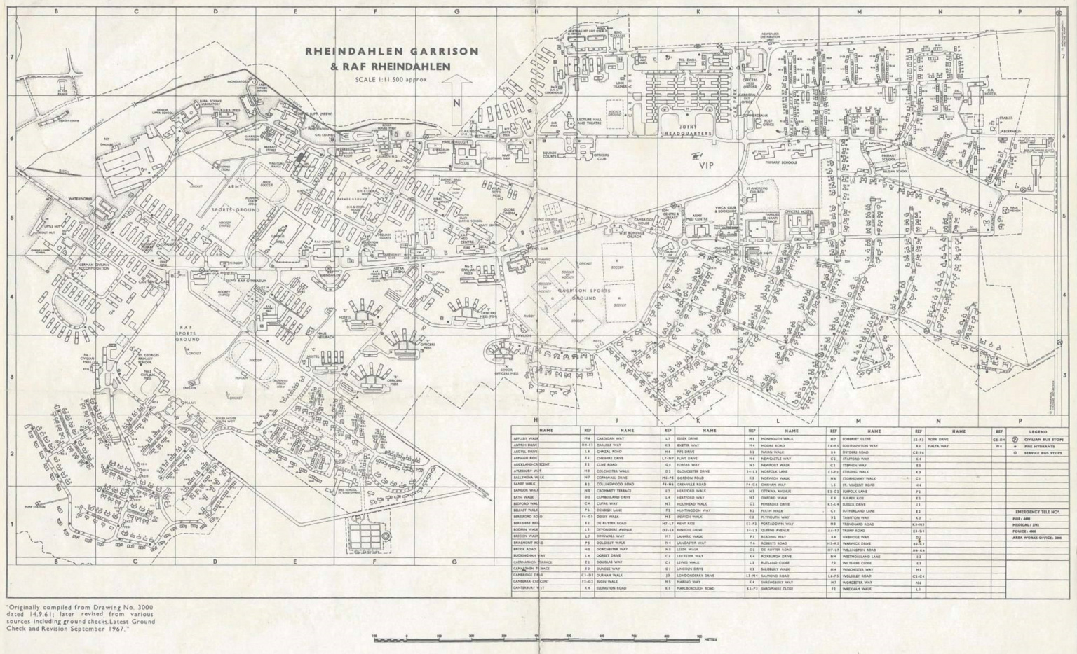 JHQ Maps – JHQ Rheindahlen Website