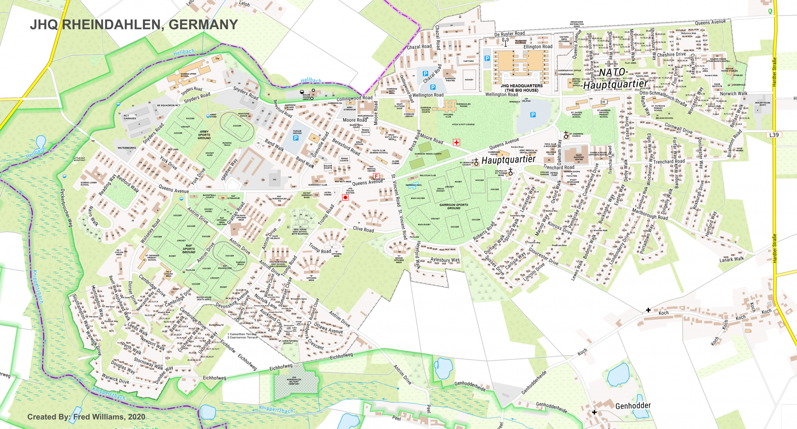 JHQ Rheindahlen Website – History of JHQ Rheindahlen