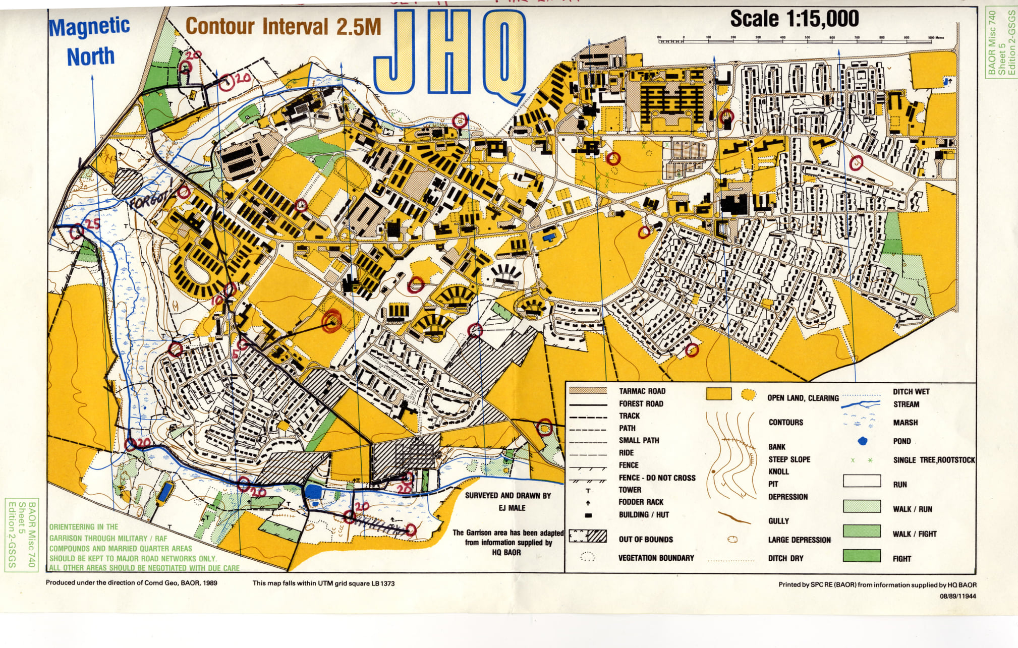 JHQ Maps – JHQ Rheindahlen Website