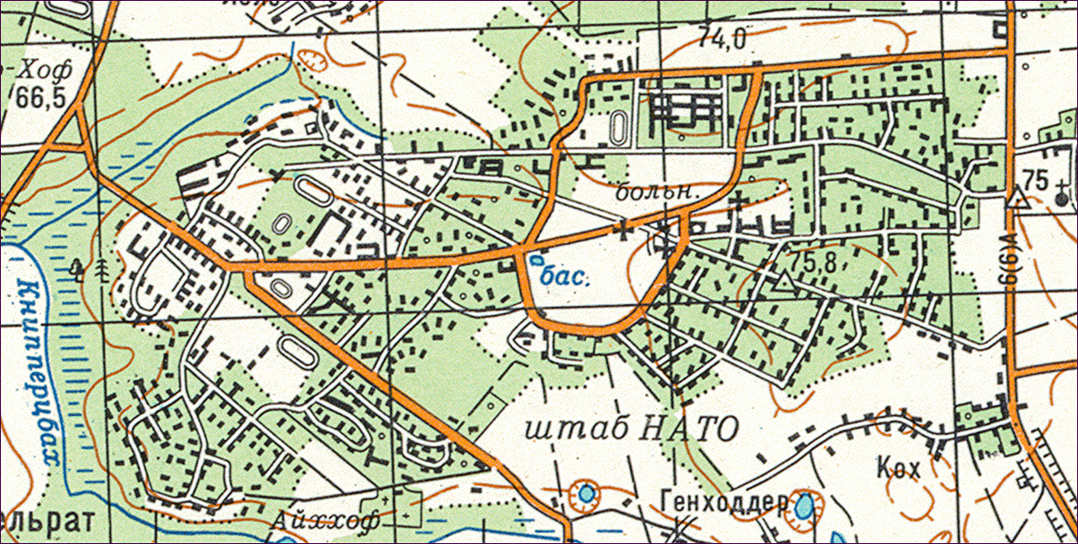 JHQ Maps – JHQ Rheindahlen Website
